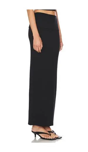 AFRM Esin Maxi Skirt - Black
