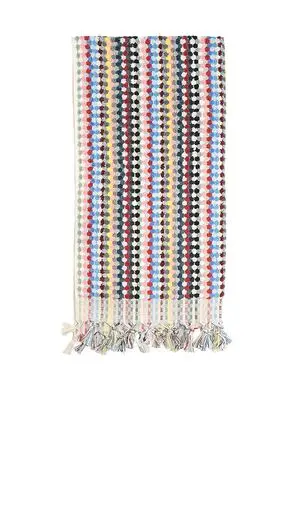 BATHING CULTURE Cosmic Deadstock Rainbow Body Towel In Multi