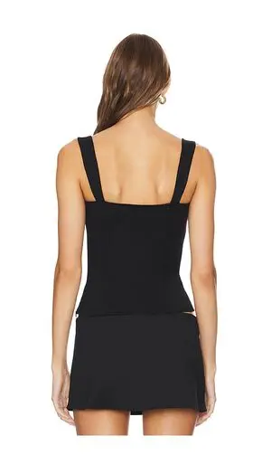 MORE TO COME Daniela Lace Trim Top