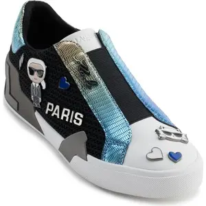 Karl Lagerfeld Paris Mavise Sneaker - Black/ Multi