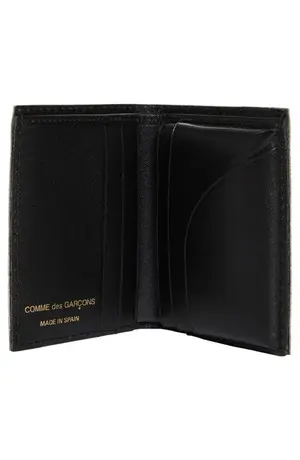 Comme Des Garçons Tartan Leather Bifold Wallet