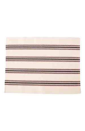 SIAFU HOME Mistari Striped Placemats Set Of 4 - Multi