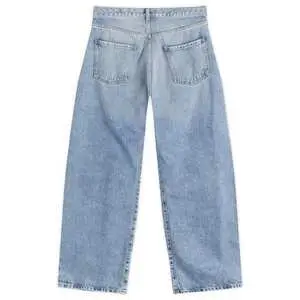 MAISON MARGIELA 5 Pockets Contrast Boyfriend Jeans - Blue