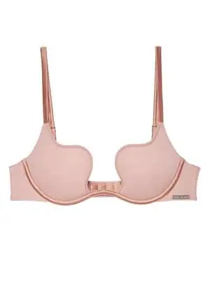 FLEUR DU MAL Le Stretch Micro Seduce U-plunge Bra Pink