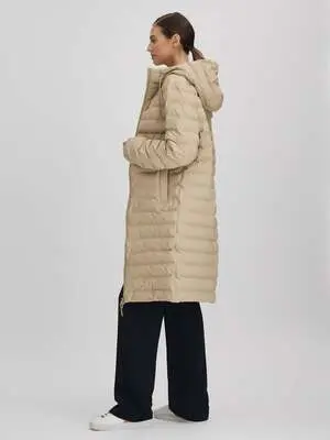 Rains Long Waterproof Puffer Jacket