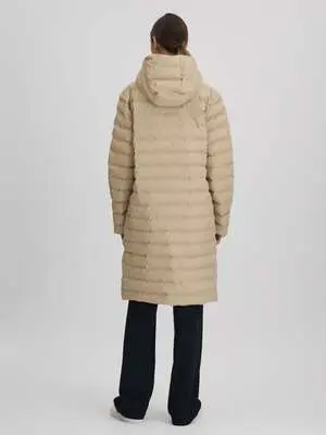 Rains Long Waterproof Puffer Jacket