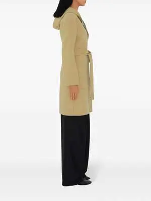 Burberry Vintage Check Wool Coat - Neutrals