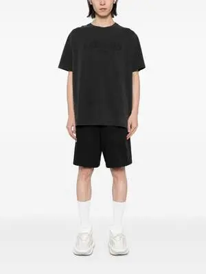 Balmain Loose T-shirt With Vintage Embroidery - Grey
