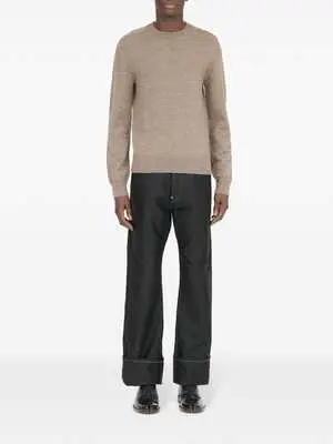 MAISON MARGIELA Elbow-patch Fine-knit Cardigan