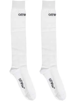 Off-White Logo-jacquard Socks