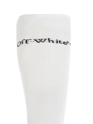 Off-White Logo-jacquard Socks