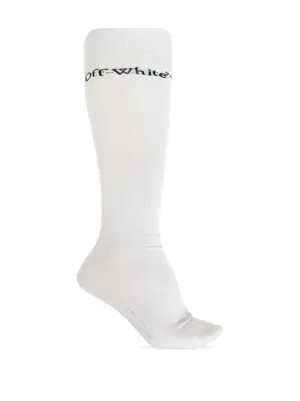 Off-White Logo-jacquard Socks