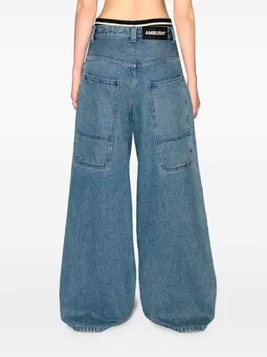 AMBUSH Wide-leg Denim Jeans
