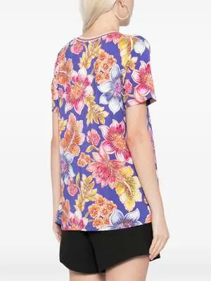 Johnny Was Janie T-shirt - Purple