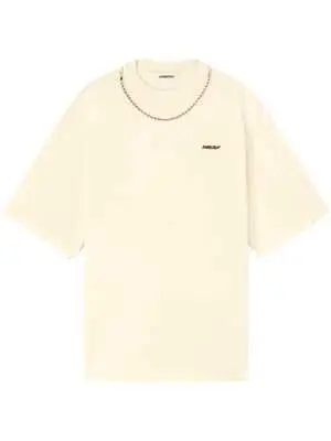 AMBUSH Ball Chain-detail T-shirt - Neutrals