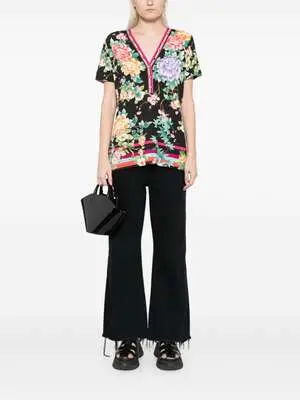 Johnny Was Janie Printed T-shirt
