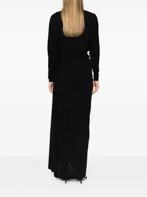 Christopher Esber Helix Side-slit Maxi Dress