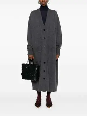 JIL SANDER V-neck Wool Cardigan