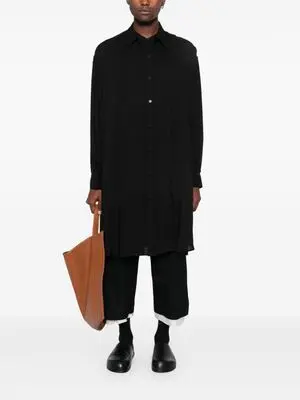 Yohji Yamamoto Pleat-detail Shirt
