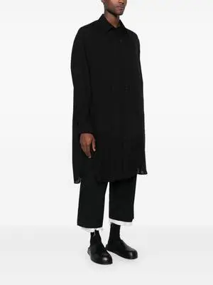 Yohji Yamamoto Pleat-detail Shirt