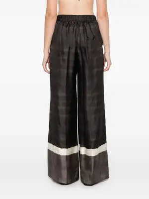 P.a.r.o.s.h Silk Palazzo Trousers