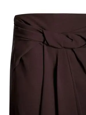Bally Knot Detail Straight-cut Skirt