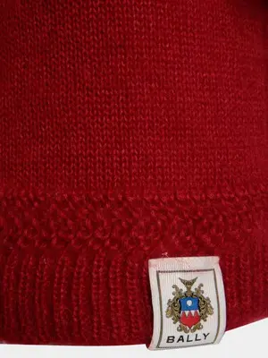 Bally Logo-appliqué Knitted Dress