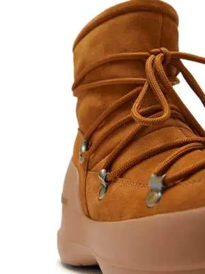 Moon Boot Luna Lace-up Boots - Brown