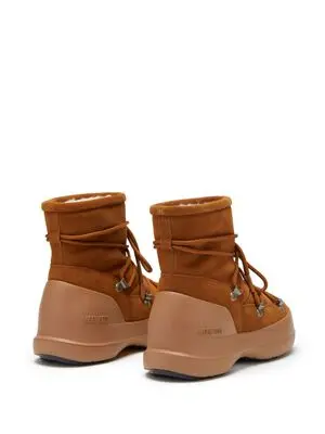 Moon Boot Luna Lace-up Boots - Brown