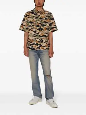 Amiri Repeat Palm Camp Shirt