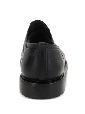 Premiata Leather Derby Shoes - Black