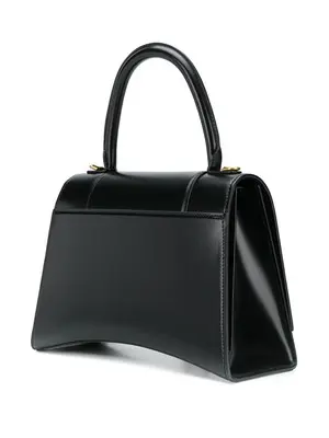 Balenciaga Medium Hourglass Tote - Black