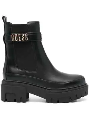 Guess Logo Boots For Women