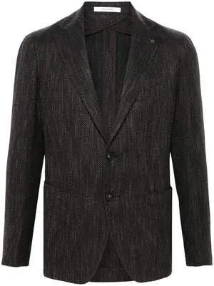 Tagliatore Herringbone Blazer
