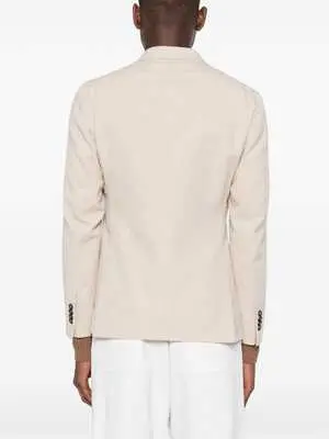 Tagliatore Brooch-detail Double-breasted Blazer