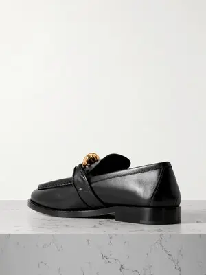 Bottega Veneta Astaire Leather Loafers