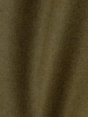 Loewe Pebble Cotton Corduroy-trimmed Wool Coat