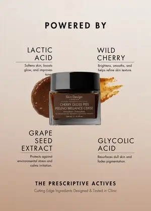 SKIN DESIGN LONDON Cherry Gloss Peel - N/a