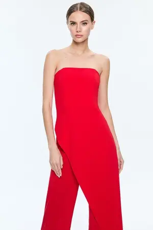 Alice + Olivia Alondra Wide Leg Jumpsuit