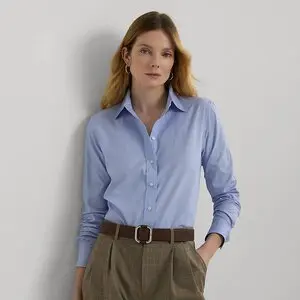 Ralph Lauren Classic Fit Cotton Shirt Classic Medium Blue