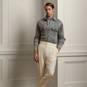 Ralph Lauren Hand-tailored Wool Gabardine Trousers
