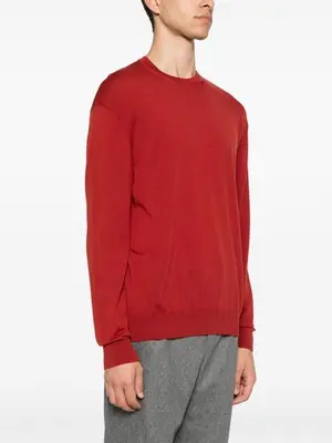 D4.0 Wool Sweater - Red