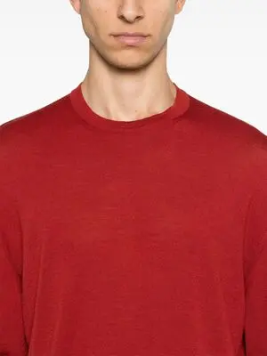 D4.0 Wool Sweater - Red