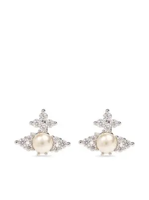 VIVIENNE WESTWOOD Feodora Earrings - Silver
