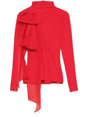 ATU BODY COUTURE Bow-detail Blouse - Red
