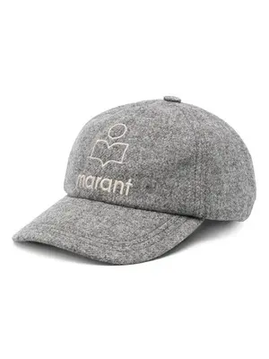 Isabel Marant Tyron Cap - Grey