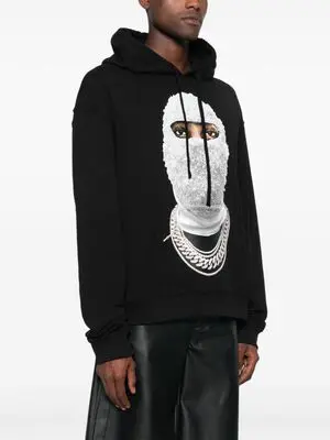 IH NOM UH NIT Mask-print Hoodie