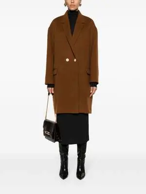 Isabel Marant Étoile Efegozi Double-breasted Coat - Brown