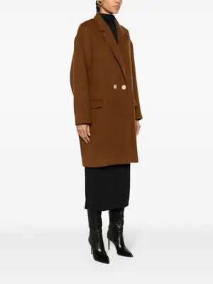 Isabel Marant Étoile Efegozi Double-breasted Coat - Brown