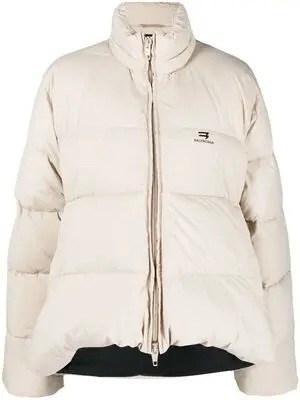 Balenciaga Logo-print Puffer Jacket